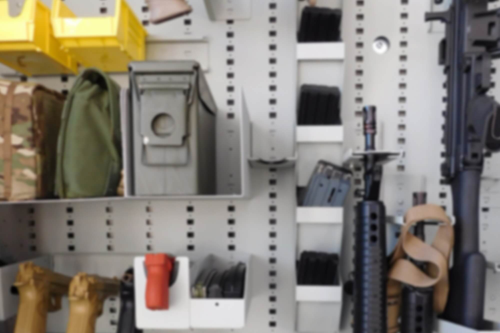 Weapon Wall Rack - M1 Secure Storage